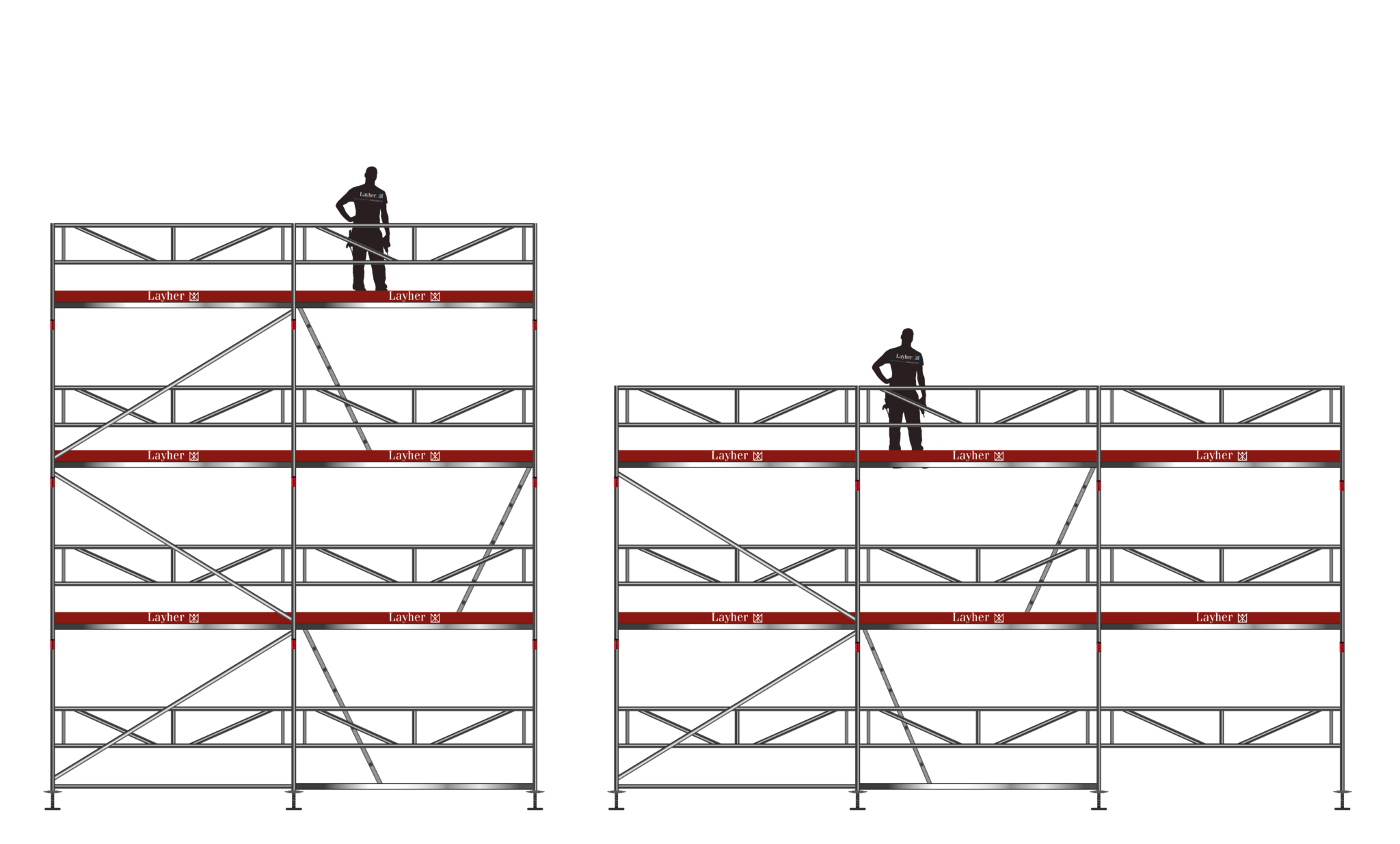 Stillaspakke Kombi 4 - Layher